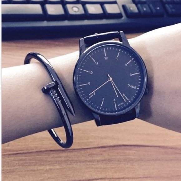 Titan101 | Accessories | Men Unisex Titan Bangle Stainless Steel Bent ...